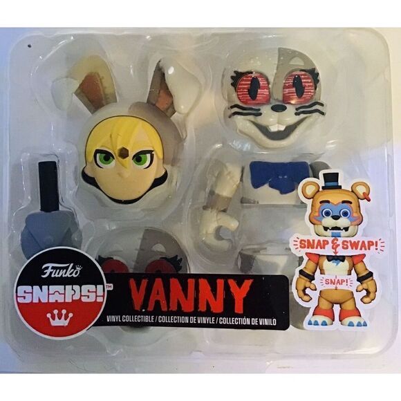Funko | Toys | Funko Snaps Five Nights Atfreddys Vanny Snap Swap6pc ...